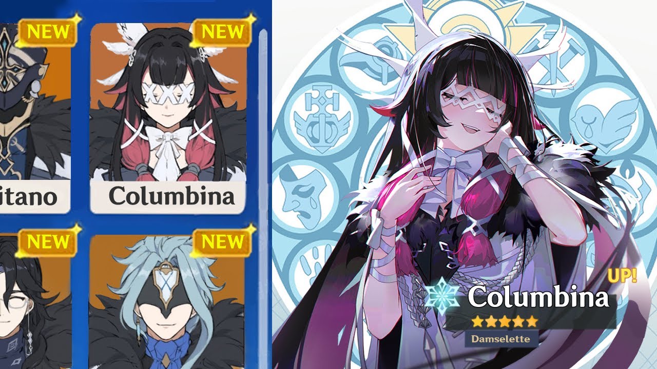 NEW UPDATE! FINALLY NEW INFO ON COLUMBINA AND THE HARBINGERS - Genshin ...