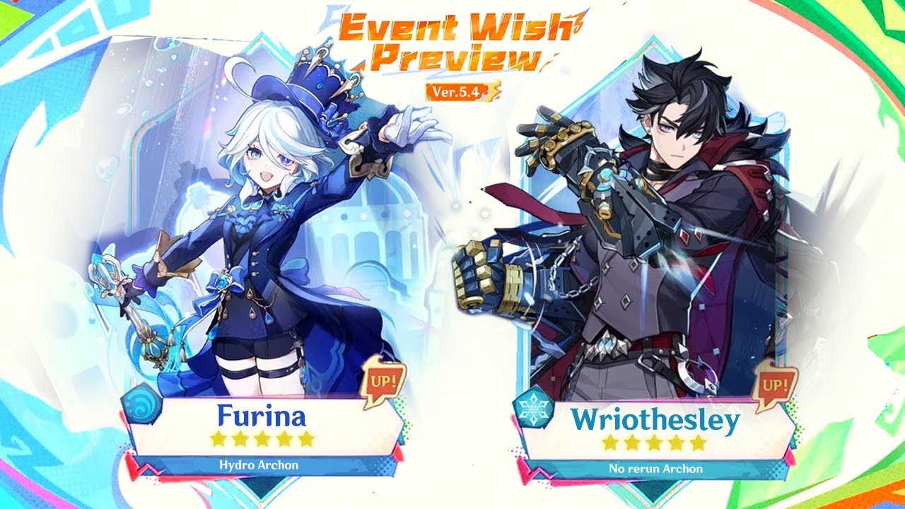 ALMOST CONFIRMED FURINA BANNER AND POTENTIAL WRIOTHESLEY RERUN IN 5.4 - Genshin Impact - Genshin ...